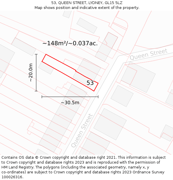 53, QUEEN STREET, LYDNEY, GL15 5LZ - £127,000