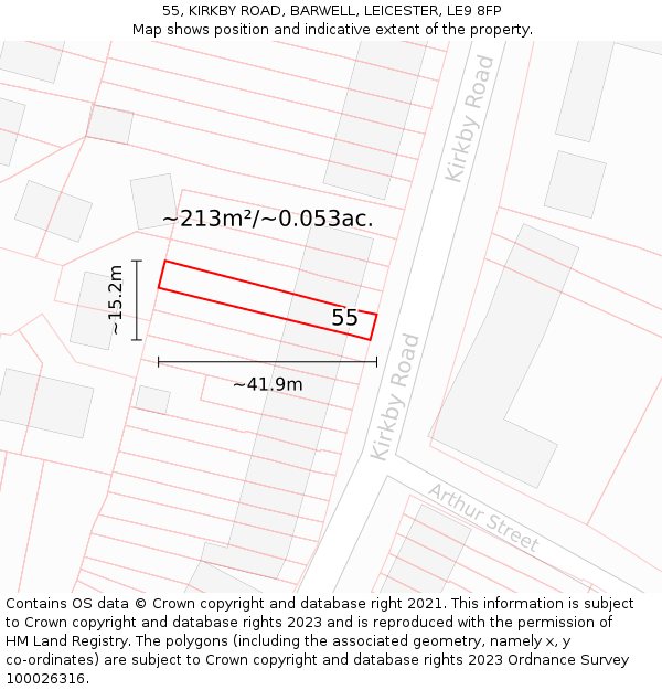 55, KIRKBY ROAD, BARWELL, LEICESTER, LE9 8FP - £117,000