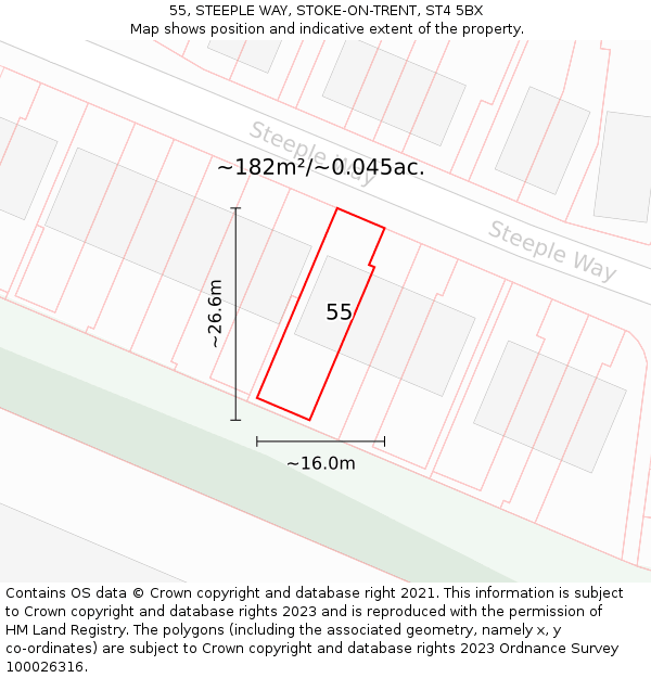 55, STEEPLE WAY, STOKE-ON-TRENT, ST4 5BX - £215,000