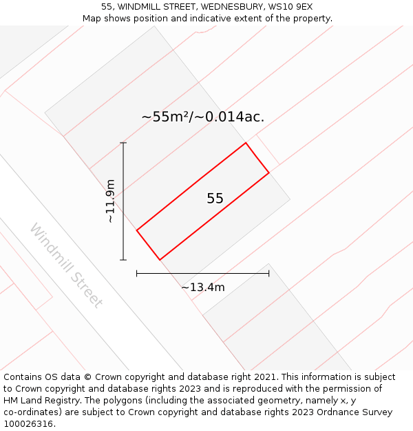 55, WINDMILL STREET, WEDNESBURY, WS10 9EX - £83,000