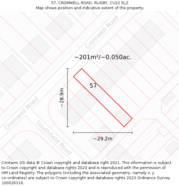 57, CROMWELL ROAD, RUGBY, CV22 5LZ - £185,000