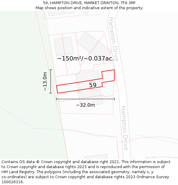 59, HAMPTON DRIVE, MARKET DRAYTON, TF9 3RP - £152,500