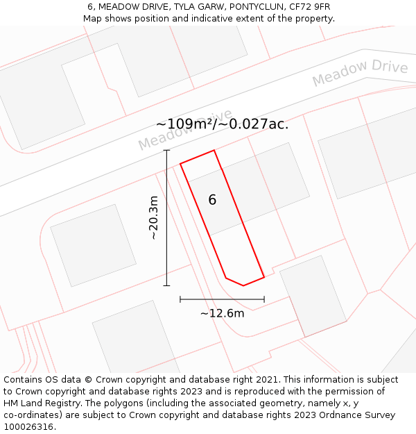 6, MEADOW DRIVE, TYLA GARW, PONTYCLUN, CF72 9FR - £192,000