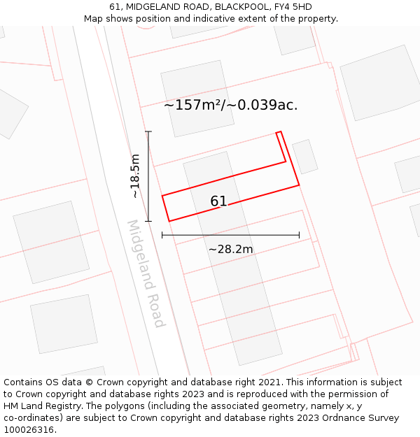 61, MIDGELAND ROAD, BLACKPOOL, FY4 5HD - £72,600