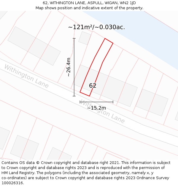 62, WITHINGTON LANE, ASPULL, WIGAN, WN2 1JD - £155,000