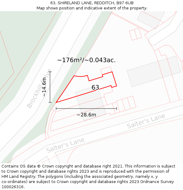 63, SHIRELAND LANE, REDDITCH, B97 6UB - £150,000
