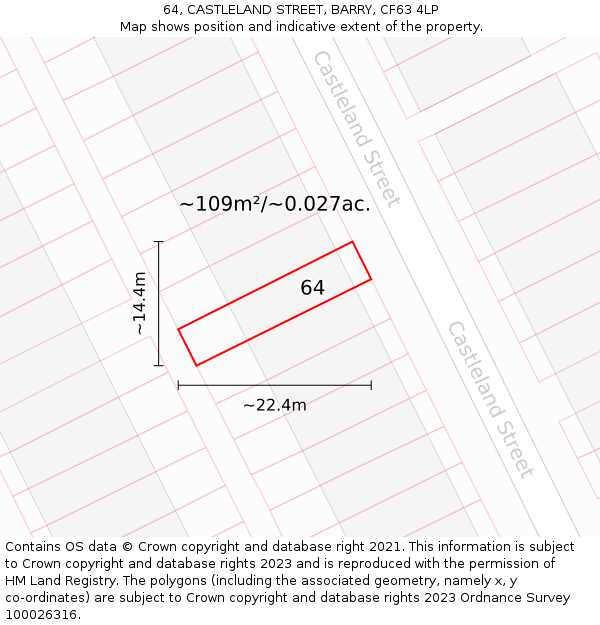 64, CASTLELAND STREET, BARRY, CF63 4LP - £220,000
