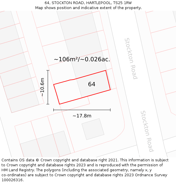 64, STOCKTON ROAD, HARTLEPOOL, TS25 1RW - £105,000