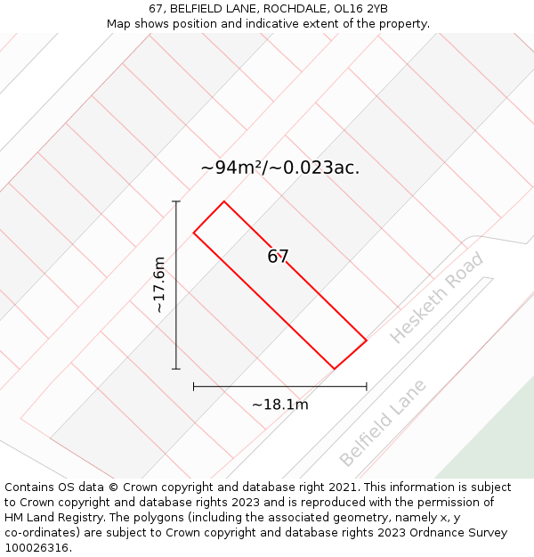 67, BELFIELD LANE, ROCHDALE, OL16 2YB - £157,000