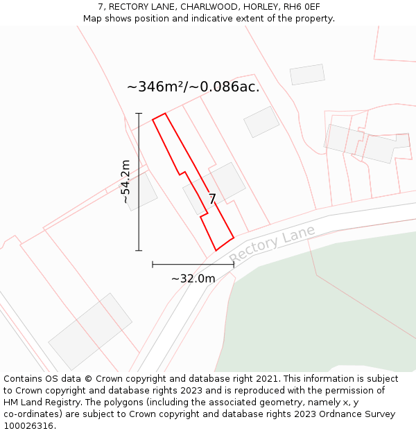 7, RECTORY LANE, CHARLWOOD, HORLEY, RH6 0EF - £440,000