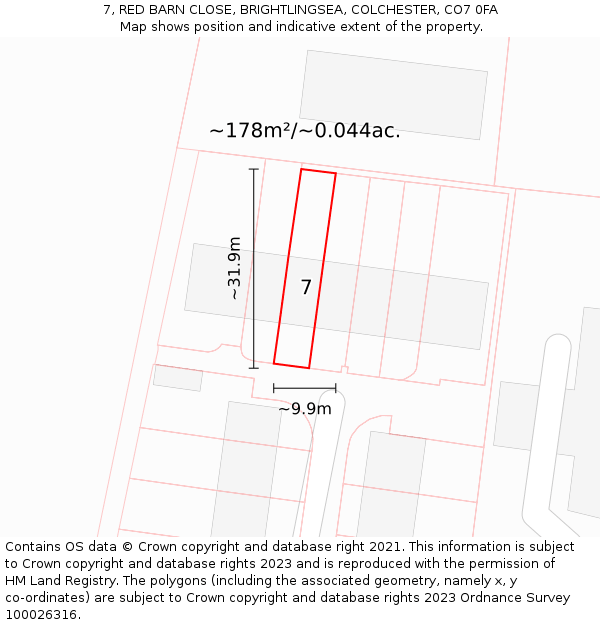 7, RED BARN CLOSE, BRIGHTLINGSEA, COLCHESTER, CO7 0FA - £269,000