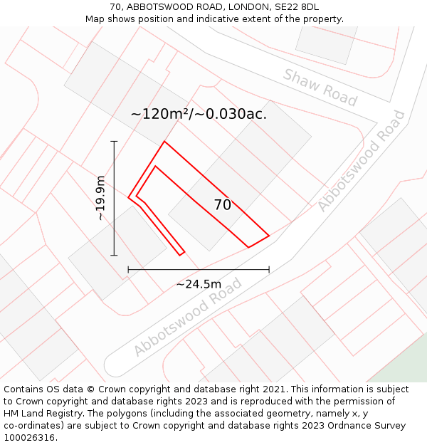 70, ABBOTSWOOD ROAD, LONDON, SE22 8DL - £515,000