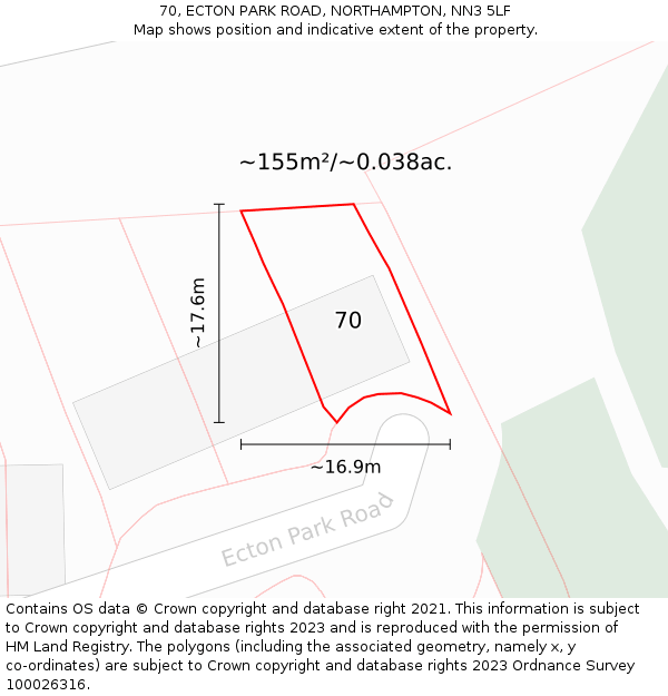 70, ECTON PARK ROAD, NORTHAMPTON, NN3 5LF - £190,000