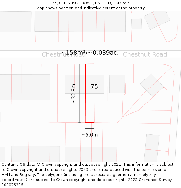 75, CHESTNUT ROAD, ENFIELD, EN3 6SY - £243,000