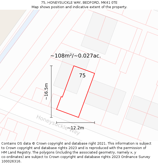75, HONEYSUCKLE WAY, BEDFORD, MK41 0TE - £119,000