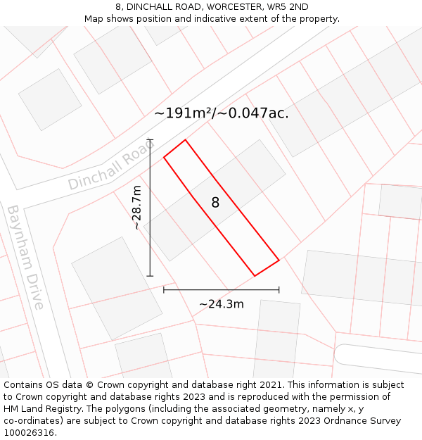 8, DINCHALL ROAD, WORCESTER, WR5 2ND - £184,000