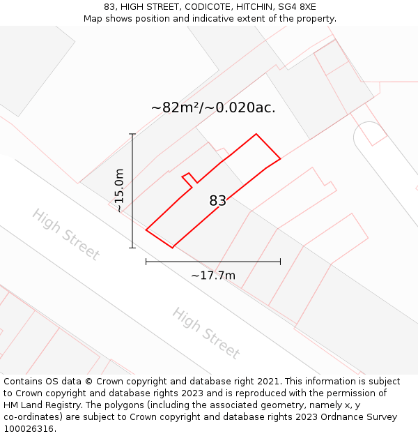 83, HIGH STREET, CODICOTE, HITCHIN, SG4 8XE - £270,000