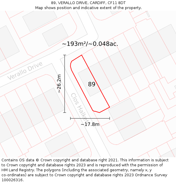 89, VERALLO DRIVE, CARDIFF, CF11 8DT - £217,500