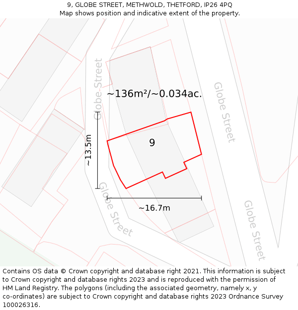 9, GLOBE STREET, METHWOLD, THETFORD, IP26 4PQ - £260,000