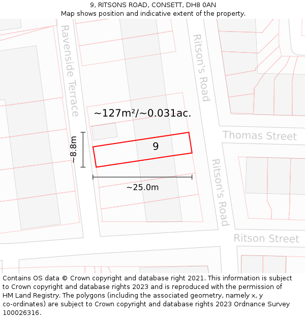 9, RITSONS ROAD, CONSETT, DH8 0AN - £108,300