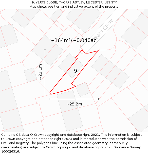 9, YEATS CLOSE, THORPE ASTLEY, LEICESTER, LE3 3TY - £152,500