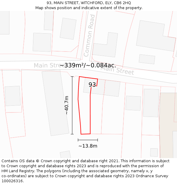 93, MAIN STREET, WITCHFORD, ELY, CB6 2HQ - £227,000