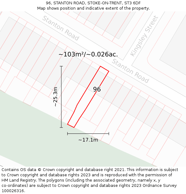 96, STANTON ROAD, STOKE-ON-TRENT, ST3 6DF - £62,000