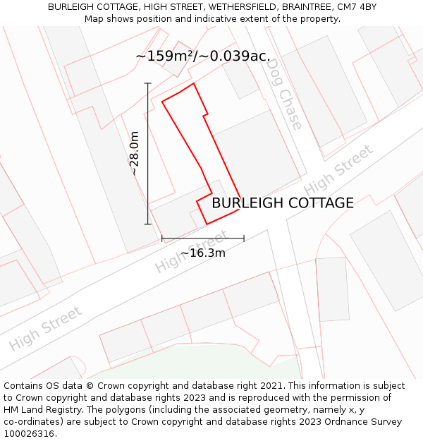 BURLEIGH COTTAGE, HIGH STREET, WETHERSFIELD, BRAINTREE, CM7 4BY - £406,000