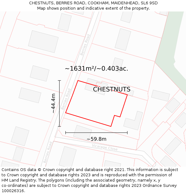 CHESTNUTS, BERRIES ROAD, COOKHAM, MAIDENHEAD, SL6 9SD - £1,450,000