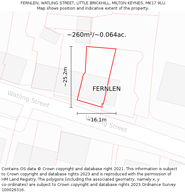 FERNLEN, WATLING STREET, LITTLE BRICKHILL, MILTON KEYNES, MK17 9LU - £ ...