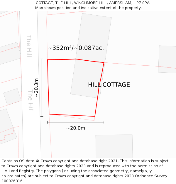 HILL COTTAGE, THE HILL, WINCHMORE HILL, AMERSHAM, HP7 0PA - £775,750