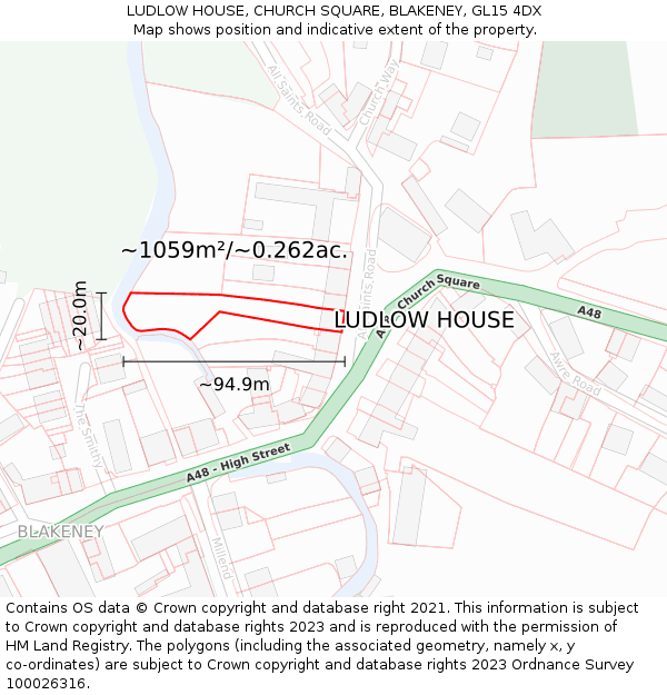 LUDLOW HOUSE, CHURCH SQUARE, BLAKENEY, GL15 4DX - £475,000