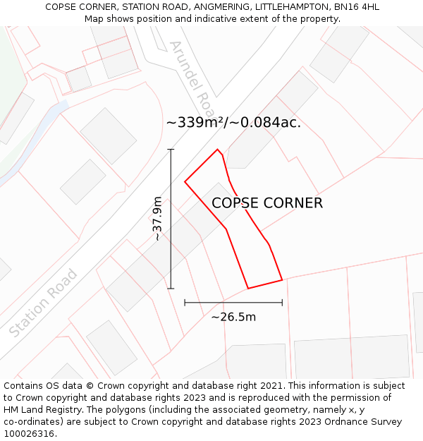 COPSE CORNER, STATION ROAD, ANGMERING, LITTLEHAMPTON, BN16 4HL - £300,000