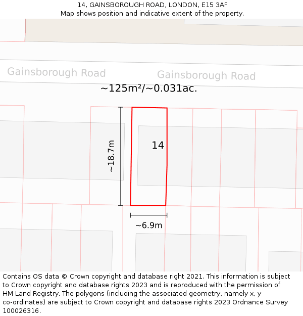 14, GAINSBOROUGH ROAD, LONDON, E15 3AF - £390,000