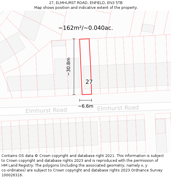 27, ELMHURST ROAD, ENFIELD, EN3 5TB - £387,000