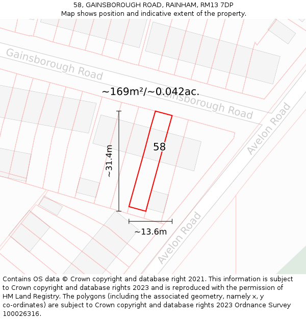 58, GAINSBOROUGH ROAD, RAINHAM, RM13 7DP - £375,000