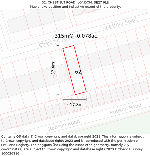 62, CHESTNUT ROAD, LONDON, SE27 9LE - £1,500,000