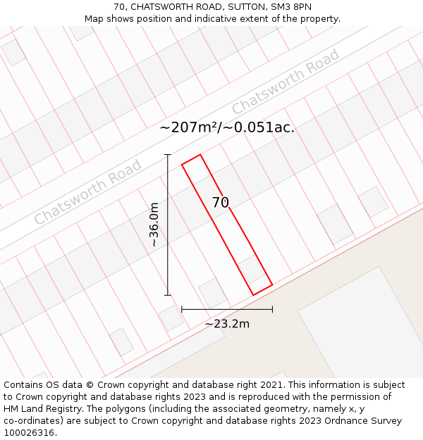 70, CHATSWORTH ROAD, SUTTON, SM3 8PN - £312,000