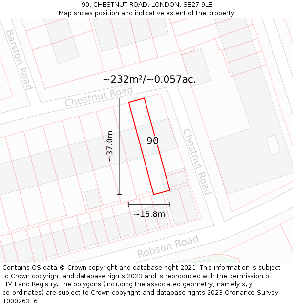 90, CHESTNUT ROAD, LONDON, SE27 9LE - £345,000