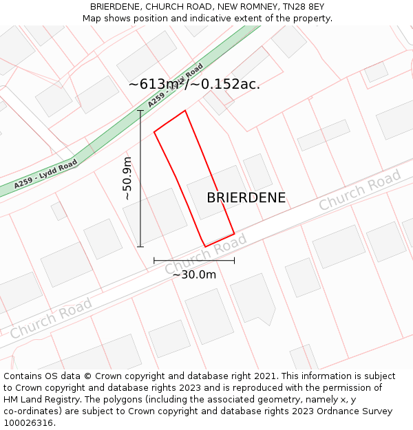 BRIERDENE, CHURCH ROAD, NEW ROMNEY, TN28 8EY - £103,500