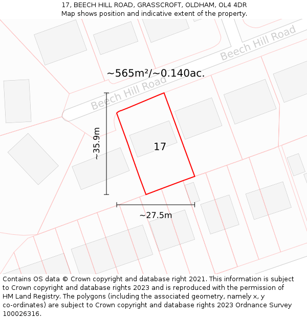 17, BEECH HILL ROAD, GRASSCROFT, OLDHAM, OL4 4DR - £705,000