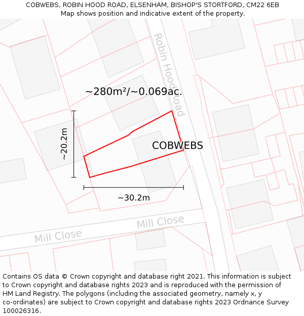 COBWEBS, ROBIN HOOD ROAD, ELSENHAM, BISHOP'S STORTFORD, CM22 6EB - £485,000