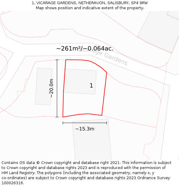 1, VICARAGE GARDENS, NETHERAVON, SALISBURY, SP4 9RW - £299,950