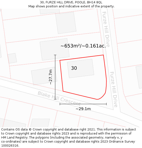 30, FURZE HILL DRIVE, POOLE, BH14 8QL - £435,000