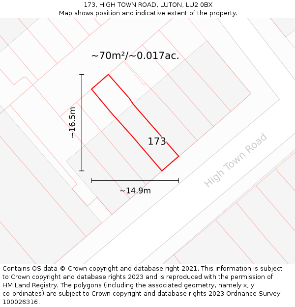 173, HIGH TOWN ROAD, LUTON, LU2 0BX - £110,000