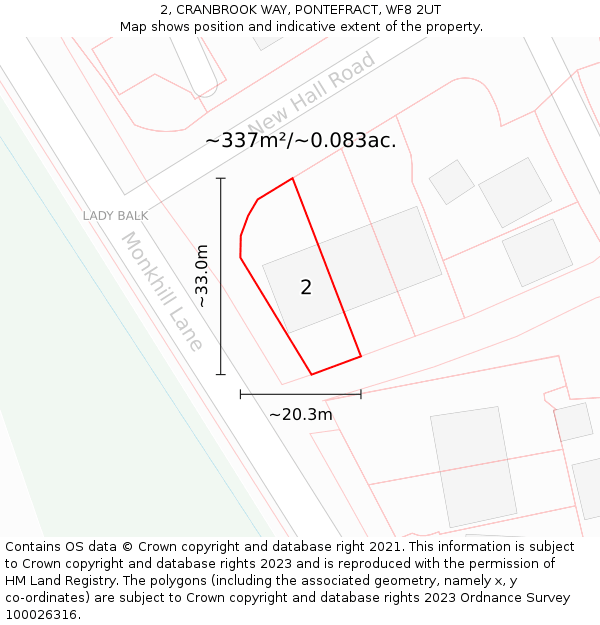 2, CRANBROOK WAY, PONTEFRACT, WF8 2UT - £215,000