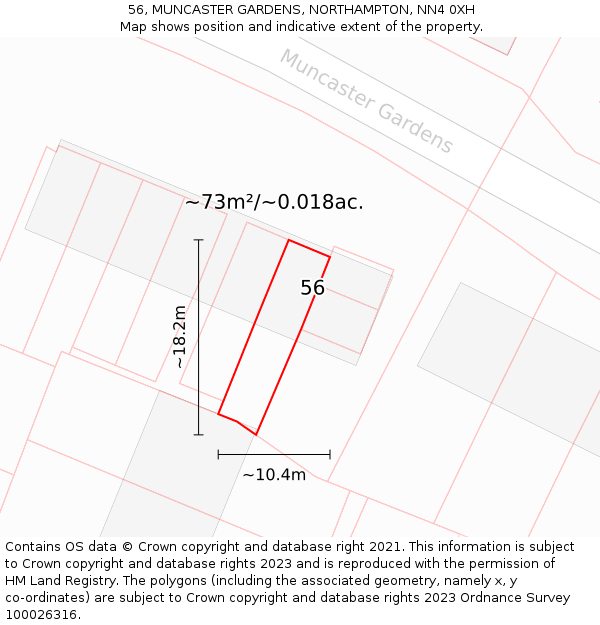 56, MUNCASTER GARDENS, NORTHAMPTON, NN4 0XH - £187,500