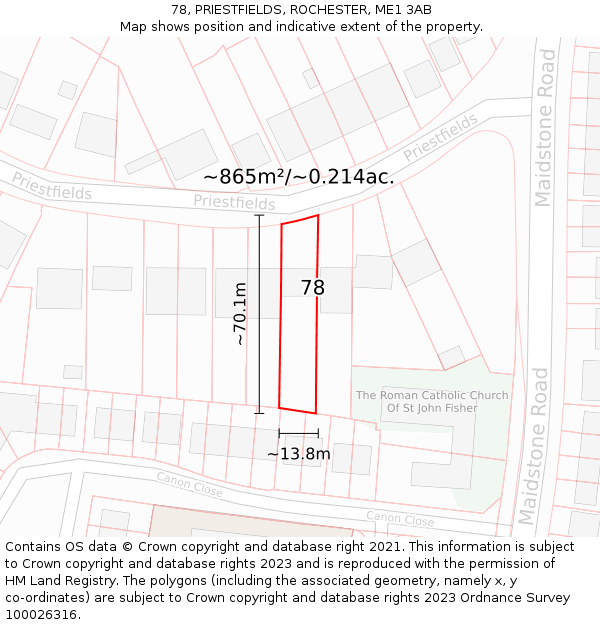 78, PRIESTFIELDS, ROCHESTER, ME1 3AB - £860,000