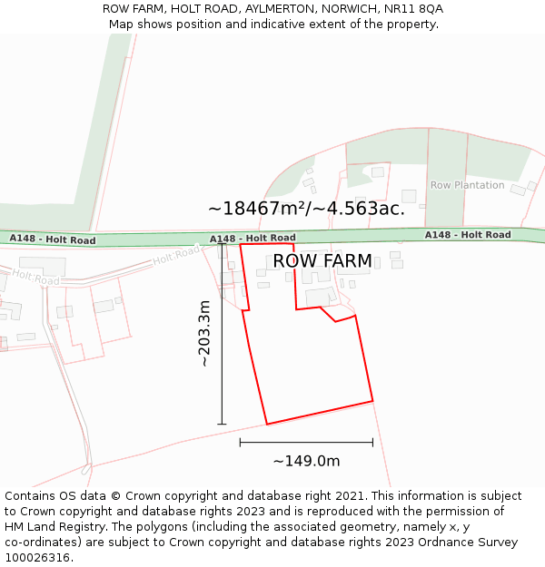 ROW FARM, HOLT ROAD, AYLMERTON, NORWICH, NR11 8QA - £1,050,000
