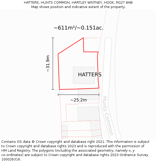 HATTERS, HUNTS COMMON, HARTLEY WINTNEY, HOOK, RG27 8AB - £1,300,000